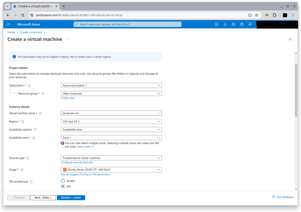 How to Install TimescaleDB on Azure | Tiger Data