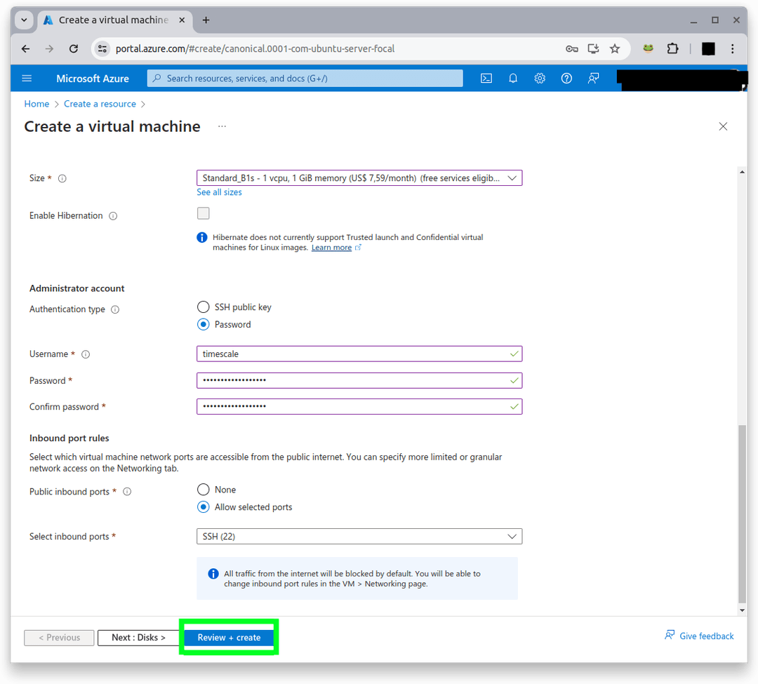 How to Install TimescaleDB on Azure | Tiger Data
