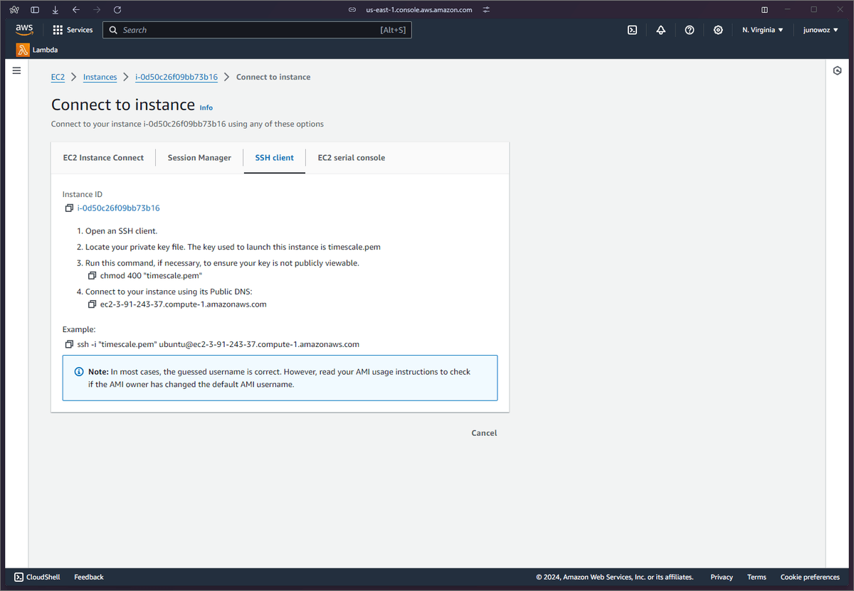 How to install TimescaleDB on AWS | TigerData