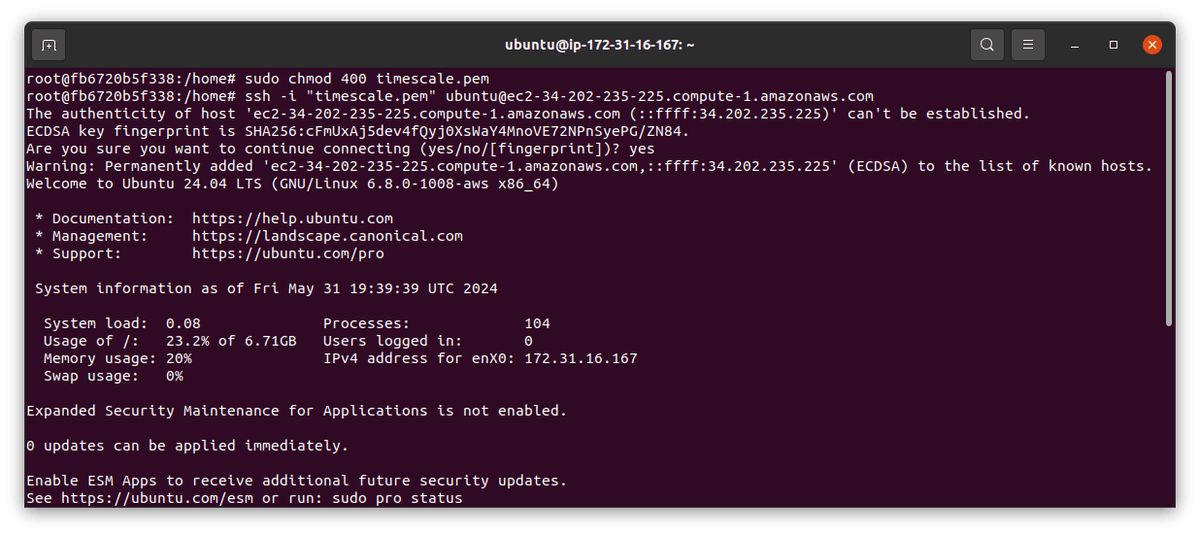 How to install TimescaleDB on AWS | Tiger Data