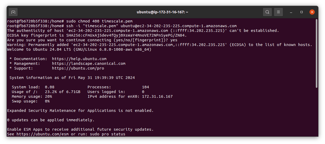 How to install TimescaleDB on AWS | Tiger Data